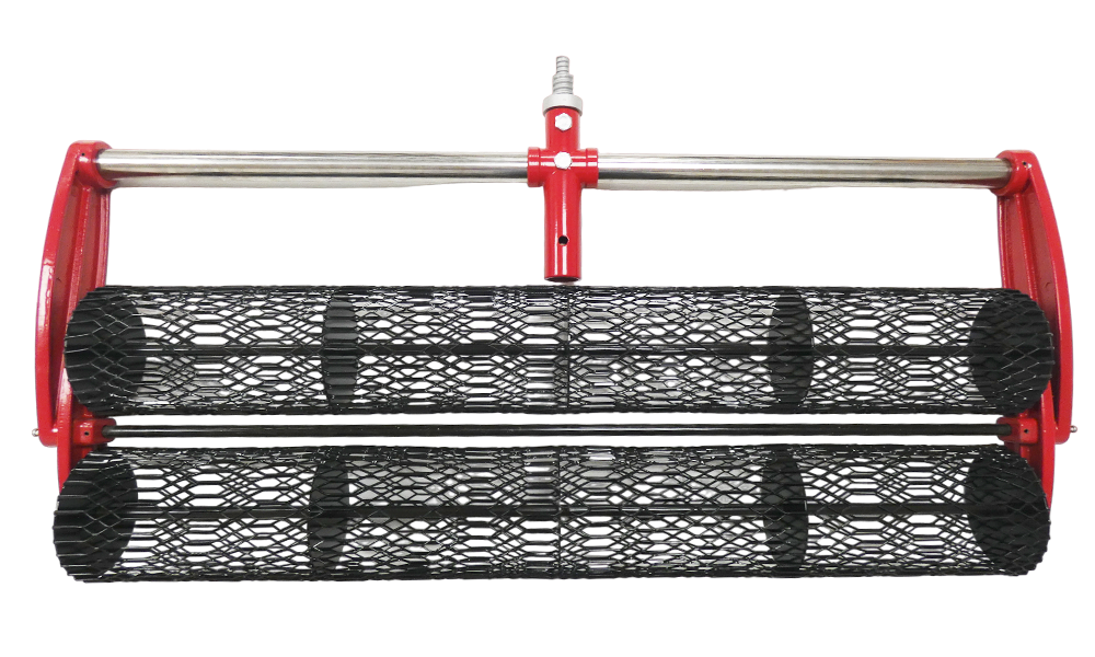 Concrete Double Roller Tamper - 36 & 48” - Red Band UK