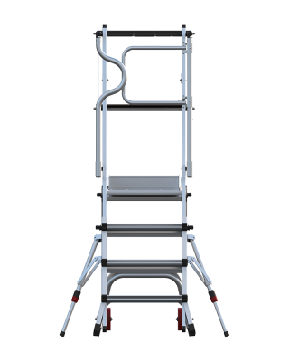 ALPHADECK™ Platform Step Ladder - Red Band UK