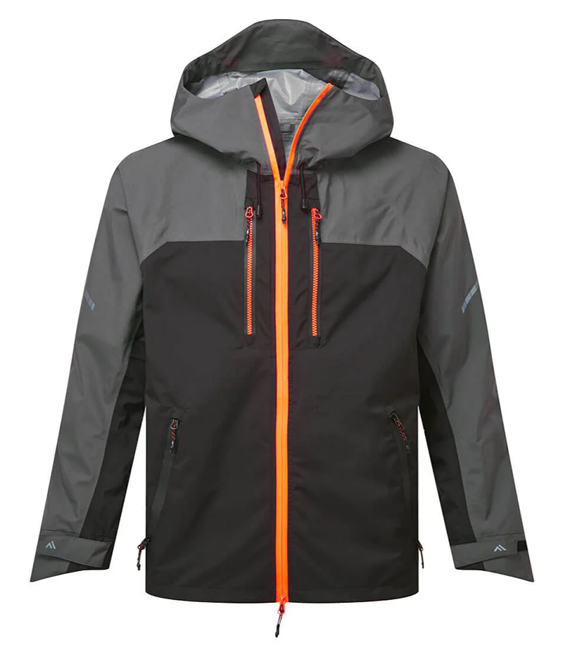 EV4 Shell Rain Jacket - Metal Grey - Red Band UK